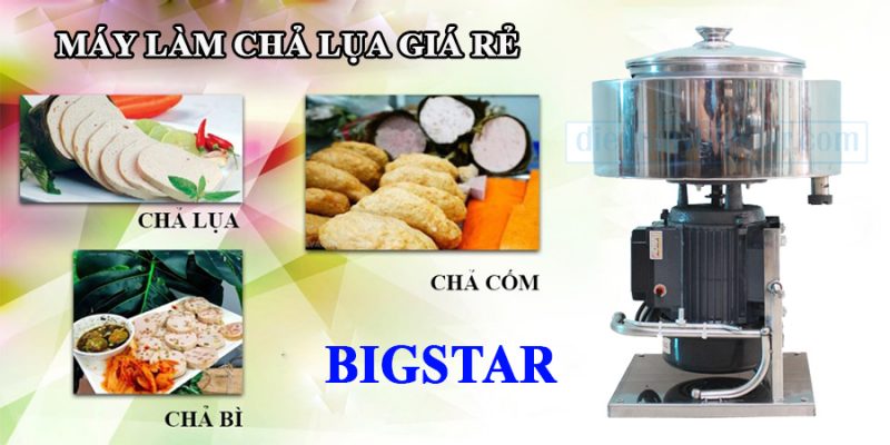 Máy làm chả lụa giá rẻ, chất liệu bền bỉ, năng suất cao